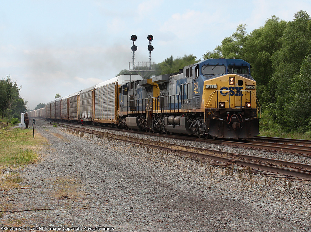 CSX 325 East at CP 58